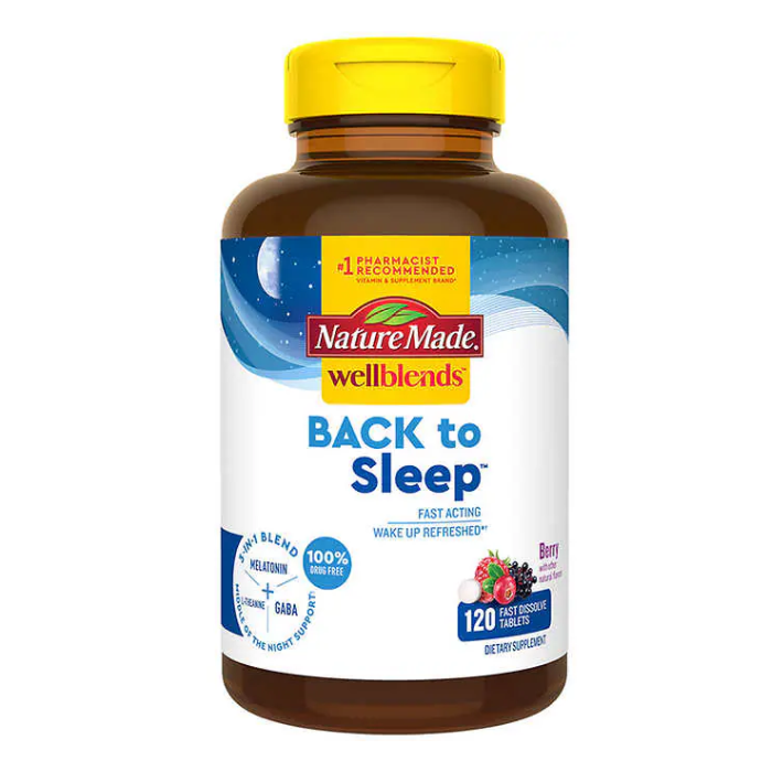 Nature Made Wellblends Back To Sleep 120 Tablets | Lazada PH
