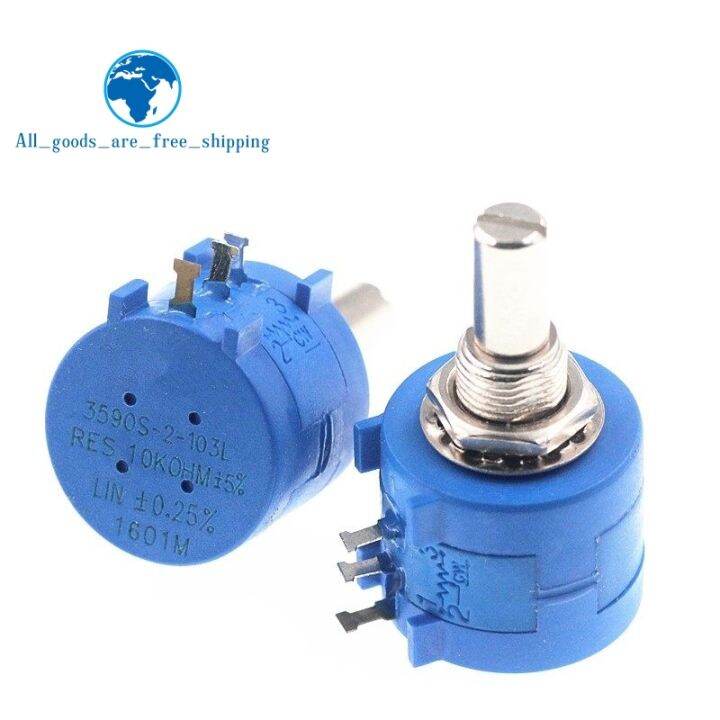 3590S Multiturn Potentiometer 500 1K 2K 5K 10K 20K 50K 100K ohm ...