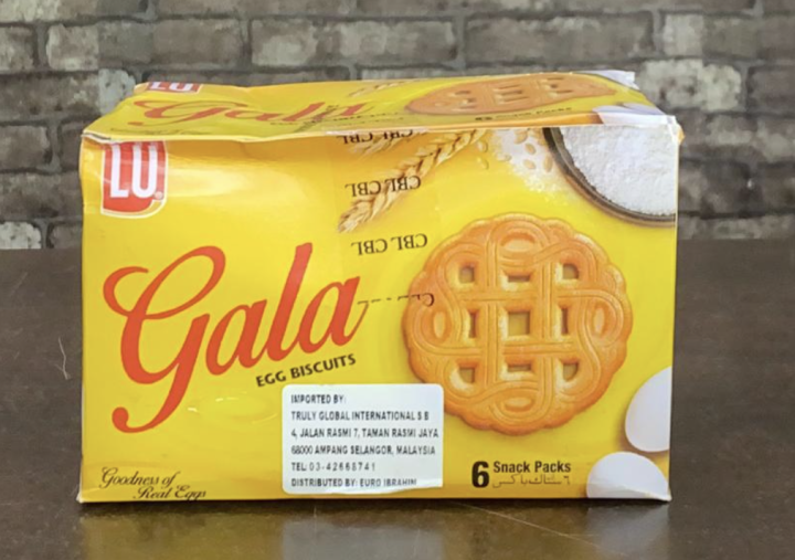 Lu Gala Egg Biscuits 6 Half Roll Box | Lazada