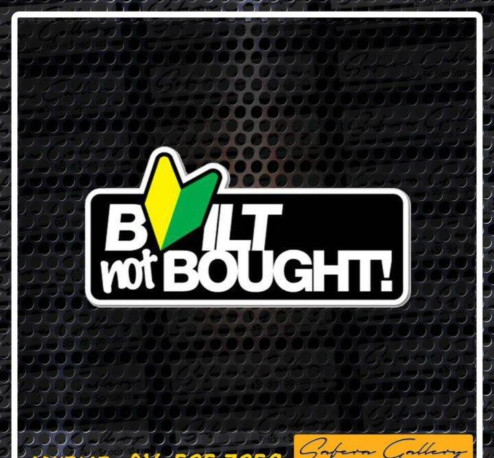 STICKER KERETA WAKABA JDM CONCEPT STICKER car decal stickers bumper ...