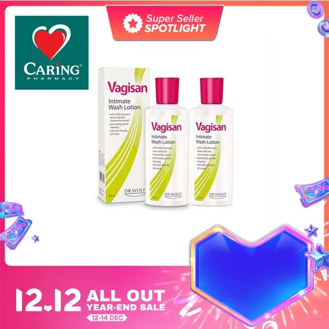 VAGISAN INTIMATE WASH LOTION 200ML X 2 | Lazada