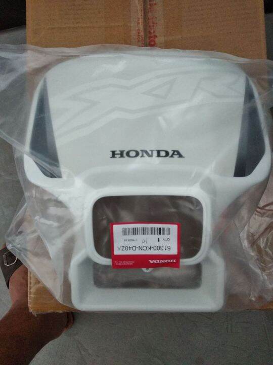 HONDA XR200 HEADLIGHT COWL WHITE 61300-KCN-D40ZA | Lazada PH