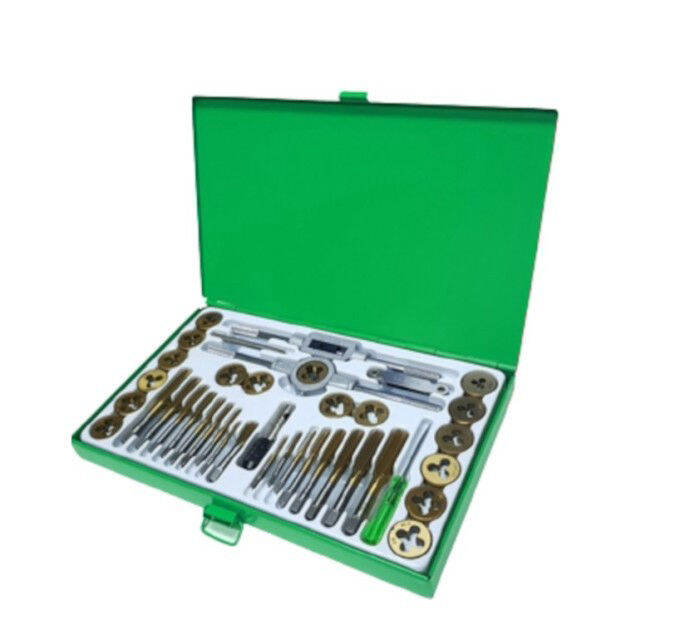 TEKIRO Hand Tap And Dies Set 40 Pcs - Tap & Snai - Alat Ulir dan Snai ...