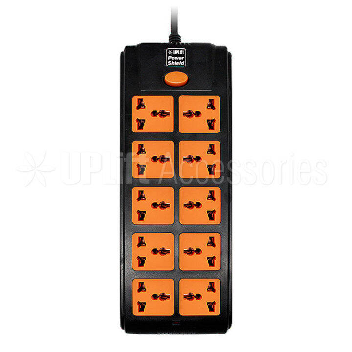 Uplift Power Shield 10-Socket Power Strip Surge Suppressor Extension ...