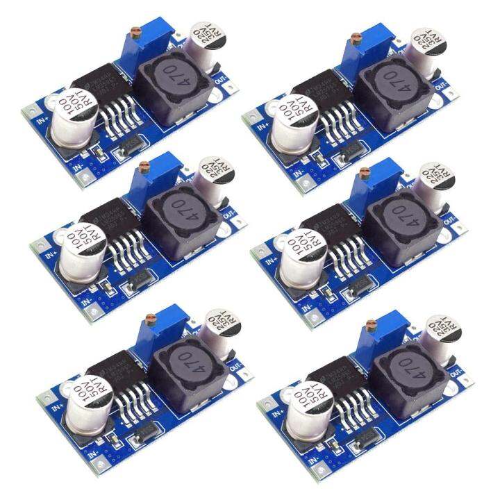 6Pcs DC to DC Buck Converter Step Down Module LM2596 Model Power Supply Step Down Module | Lazada PH
