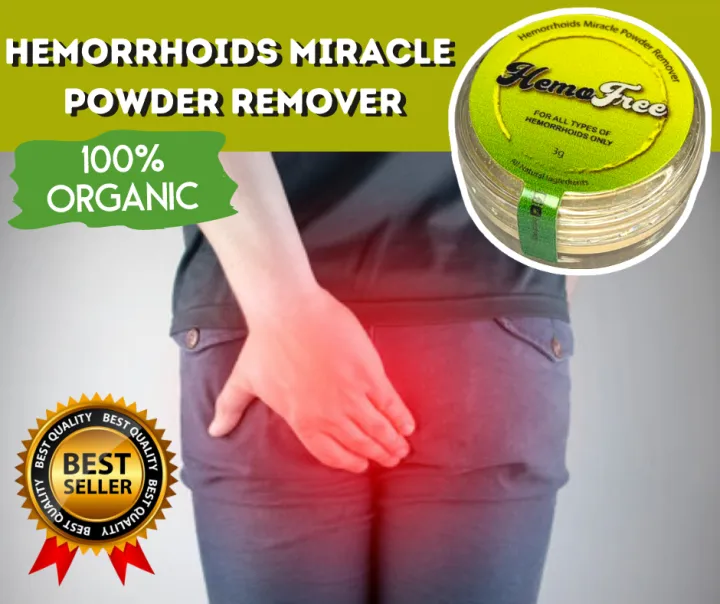 Almoranas HemoFree Hemorrhoids Miracle Powder Remover Hemorrhoids ...