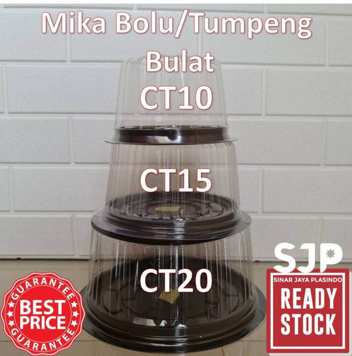 (20pcs) Mika tumpeng mini CT15 / Mika bolu bulat / Box Tumpeng /Mika ...