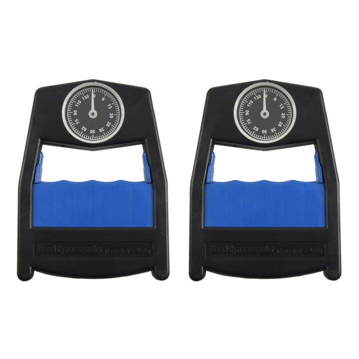 2X Hand Dynamometer Grip Power Strength Meter 130Kg/286Lbs Capacity ...