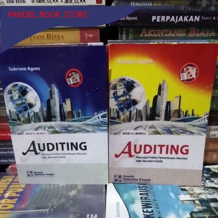 Auditing edisi 4 buku 1 dan buku 2 by Sukrisno Agoes | Lazada Indonesia