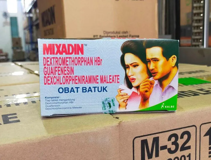 Mixadin obat batuk Box (isi 25strip) | Lazada Indonesia