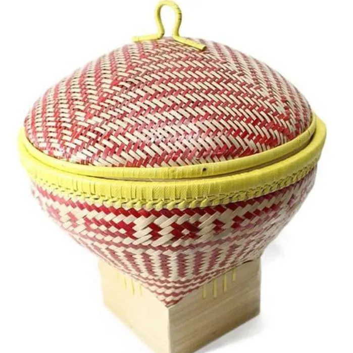 BOBOKO/ Bakul Nasi anyaman Bambu FREE Tutup Bakul / Bakul Nasi ...