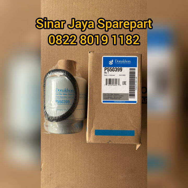 Filter Solar Fuel Filter Donaldson P550399 P551429 Original | Lazada ...