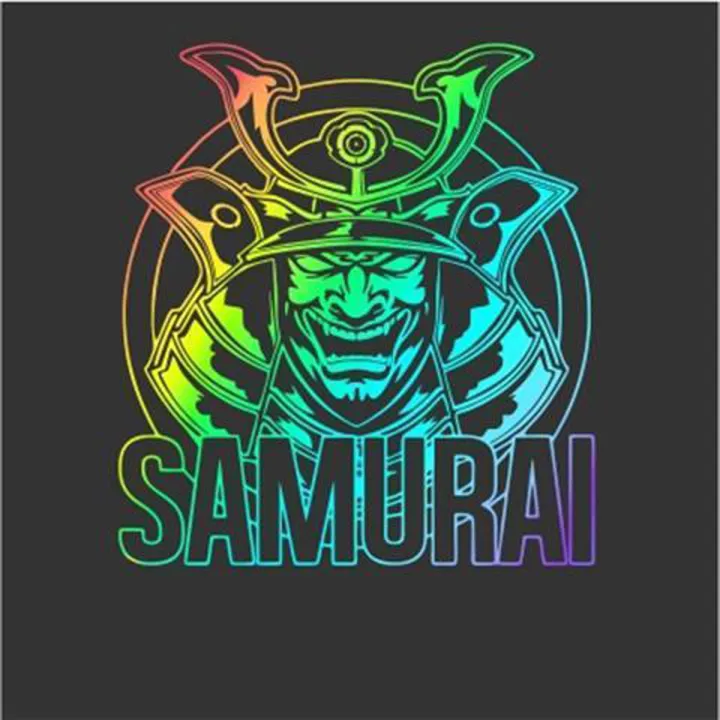 JDM Reflective Car Sticker samurai Waterproof Scratch Decal Rear ...