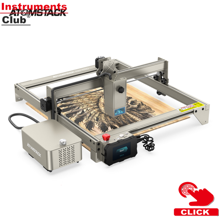 Instruments ATOMSTACK S20 Pro La-Ser เครื่องตัดแกะสลัก20W Las-Er Power ...