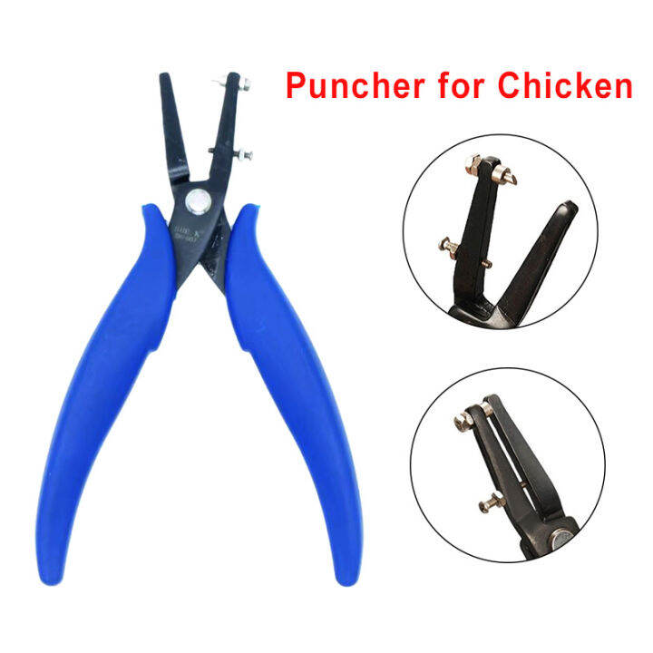 Chick toe puncher Chicken feet puncher marker Single hole 2mm marking ...
