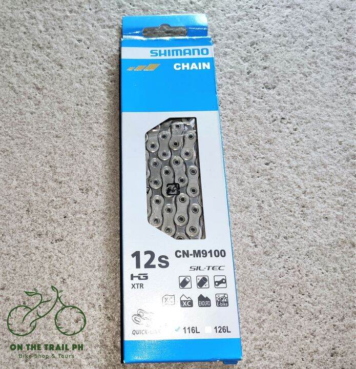 SHIMANO XTR Dura Ace M9100 Chain - 12 Speed - MTB / Road / Cycling Bike ...
