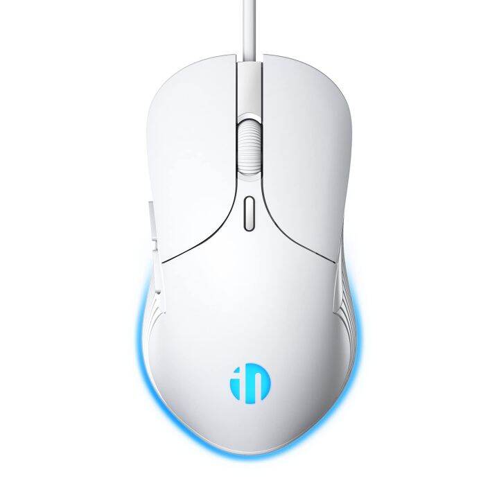 Wired PC Mouse Silent Click 4000 DPI Adjustable And 6 Buttons Ergonomic ...