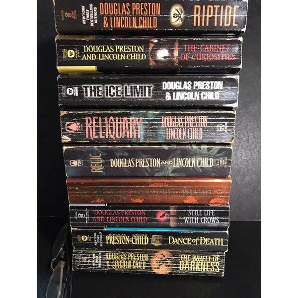 Douglas Preston & Lincoln Child Novels | Dance of Death Mount Dragon ...