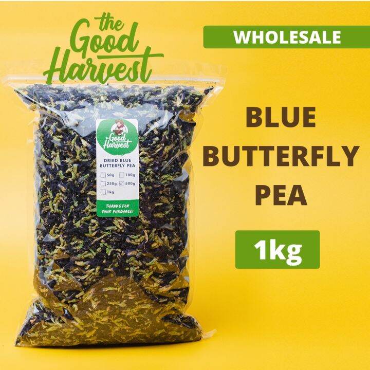 Dried Blue Butterfly Pea Blue Tea Clitoria Ternatea 1kg | Lazada PH