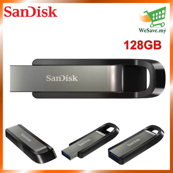 SanDisk Extreme Go USB Drive 128GB Pendrive/ Flash Drive/ Thumbdrive 3. ...