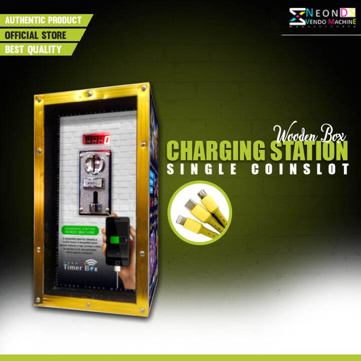 Neonds Charging Station universal coinslot | Pisonet | pisowifi ...