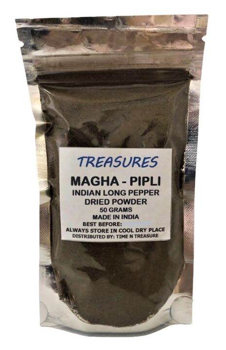 Treasures Magha - Pipli Powder - Dried Indian Long Pepper - Immune ...