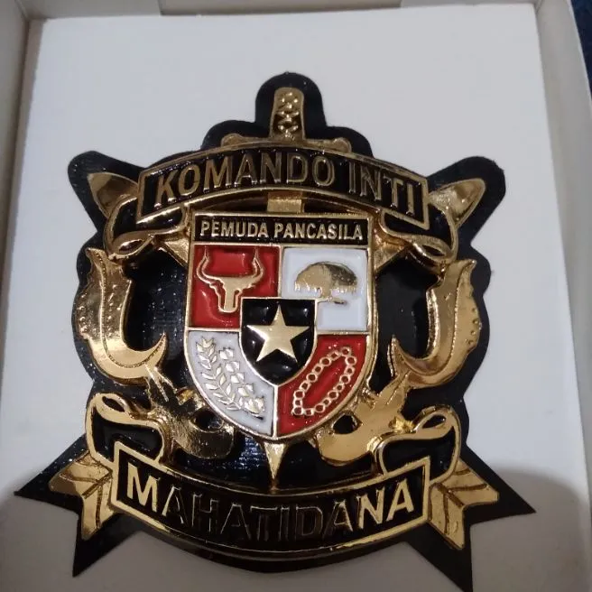 Emblem baret pemuda Pancasila komando inti | Lazada Indonesia