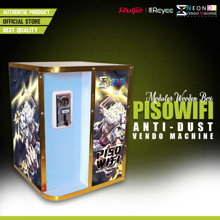 NeonDS Complete Set Anti-Dust PisoWiFi Vendo with Reyee Access Point ...