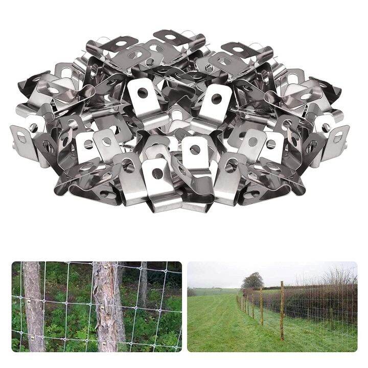 Fence Fixed Clip Fence Agricultural Wire Mesh Fence Clamps For Mounting ...