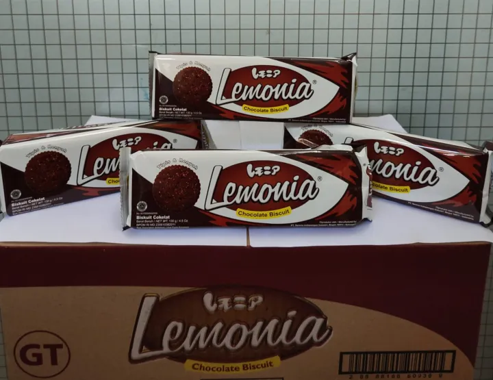 Nissin Lemonia Biskuit Cokelat 130 Gram / Biskuit Nissin / Lemonia ...