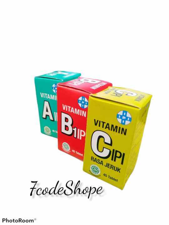 Vitamin Ipi Tablet Hisap Aipi B1ipi B12ipi Bcomplexipi Cipi | Lazada ...