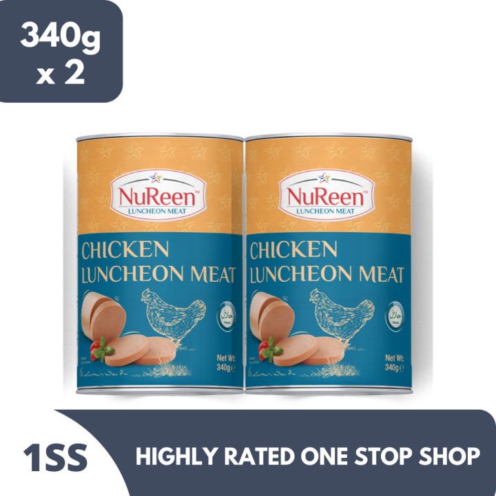 NuReen Chicken Luncheon Meat 340g x 2 | Lazada PH