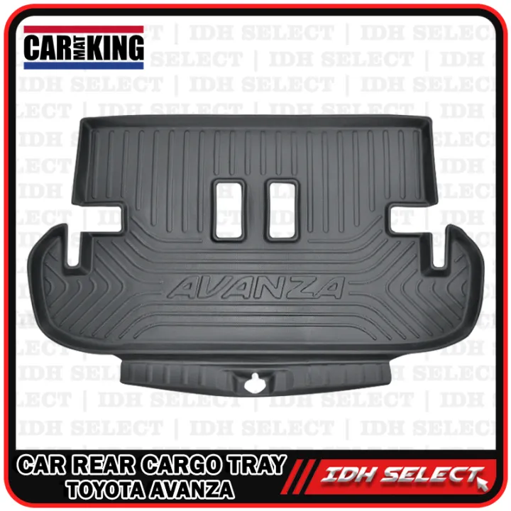 Toyota Avanza Cargo Tray 2012 to 2021 | Cargo Rear Trunk Tray Cargo Mat ...