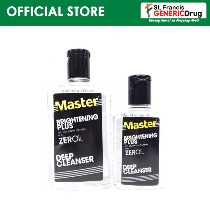 Master® Deep Cleanser Brightening Plus With Glutathione Complex and ...