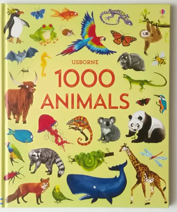 1000 Animals (1000 Pictures) ปกแข็ง ของแท้นำเข้าจากประเทศอังกฤษ เหมาะ ...