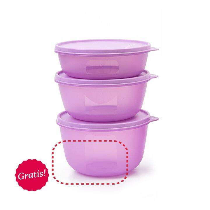 Tupperware Toples Fresh Modular Bowl Set with Gift | Lazada Indonesia