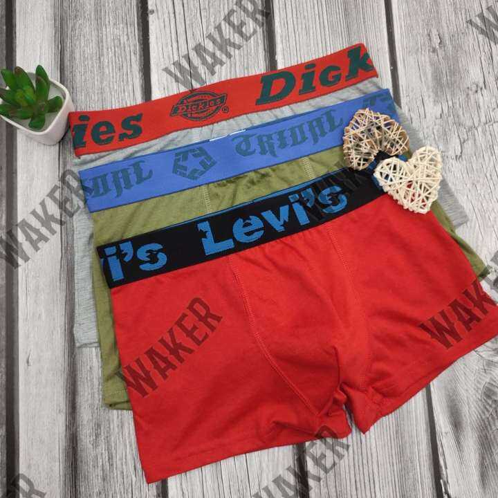 COD Underpants Plain mens boxer brief 6pcs/pack | Lazada PH