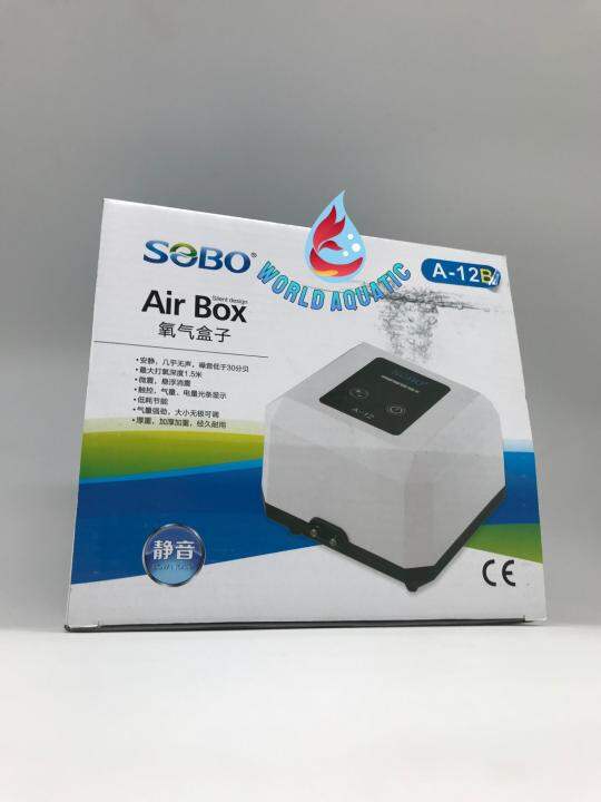 SOBO Air pump Air Box A-12B / A-12C | Lazada