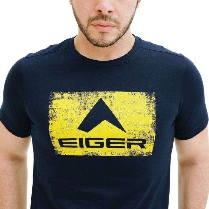 checkout EIGER RASTER LOGO T-SHIRT kaos baju | Lazada Indonesia