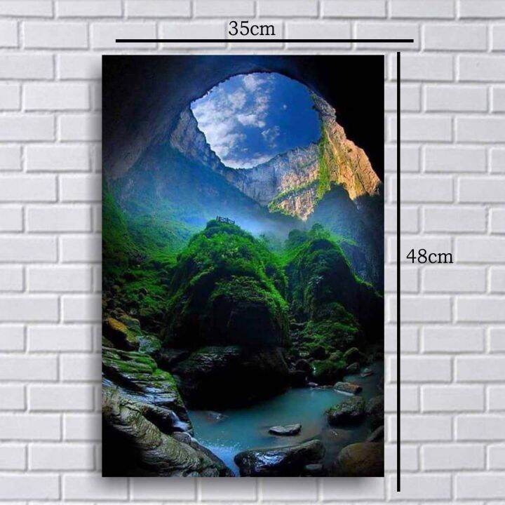 POSTER PEMANDANGAN ALAM / FOTO PEMANDANGAN NATURE ALAM FLORA / HIASAN ...