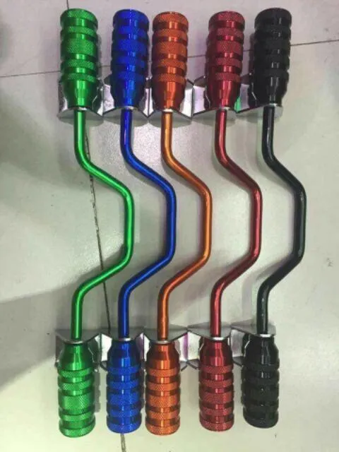 Motorcycle Footrest slider Universal full alloy | Lazada PH