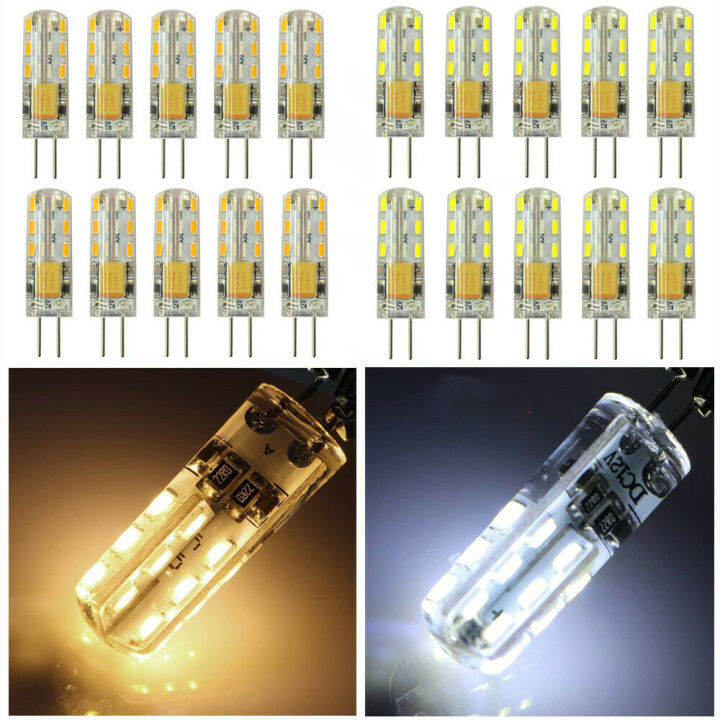 【SZS】10 Pcs G4 LED Bulb Light Dimmable Capsule Replace Halogen DC 12V ...