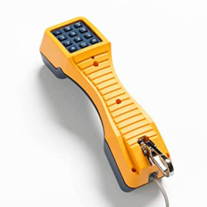 Fluke Networks TS19 Telephone Test Set with Angled Bed of Nails Clips ...