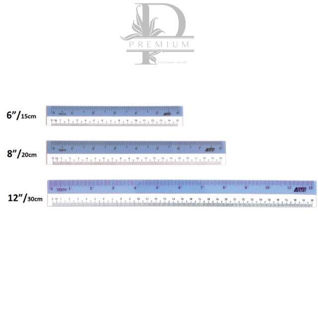 Astar Straight Ruler (15cm,20cm,30cm) / Pembaris Plastik / Pembaris ...