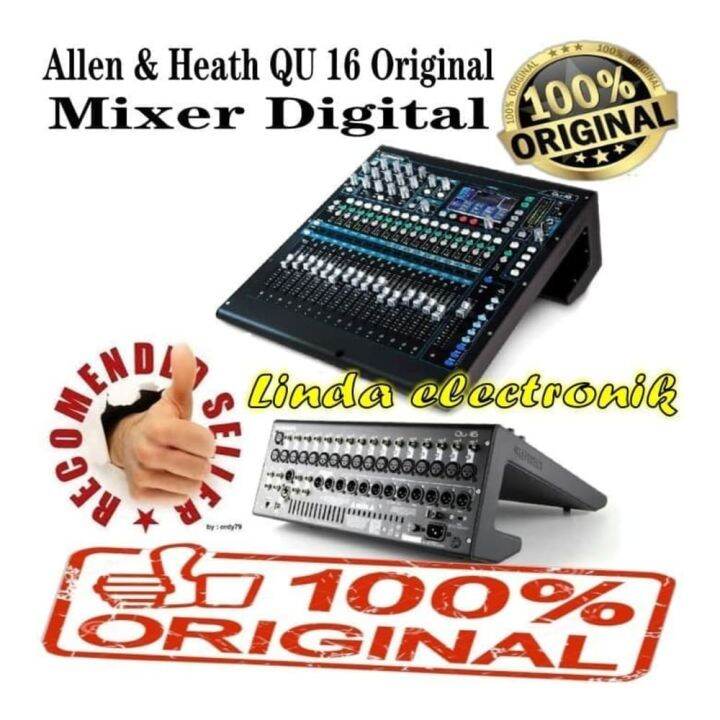Mixer Allen&Heath QU 16 Original Digital Mixer qu16 16channel | Lazada ...