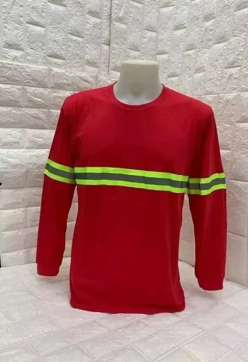 CONSTRATION WORKERS UNIFORM LONG SLEEVE WITH REFLECTOR (CAN FIT UP TO ...