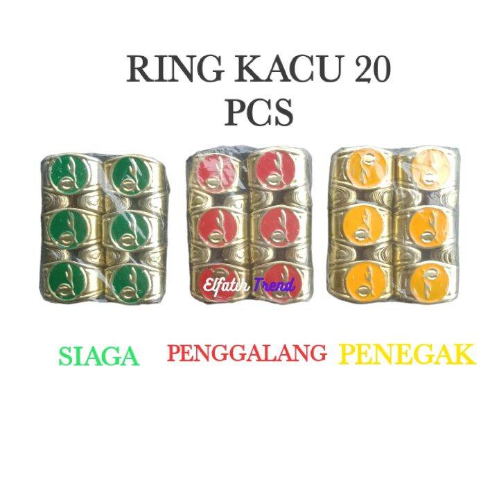 20 Pcs RING KACU PRAMUKA SIAGA PENGGALANG PENEGAK | Lazada Indonesia