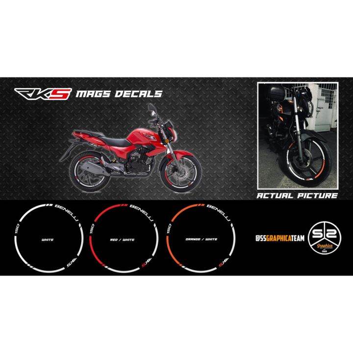 NEW RKS Keeway Mags Decals - Benelli Series | Lazada PH