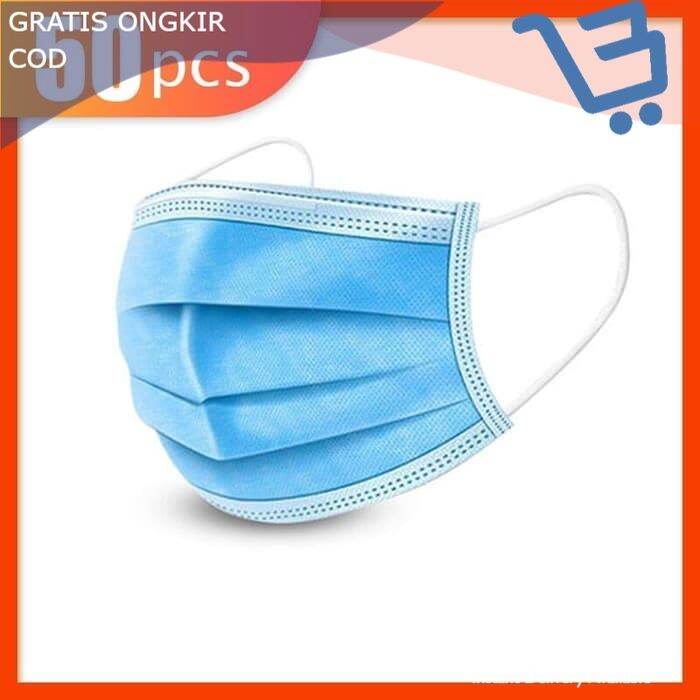 Disposable Masker 3 Ply 3Ply isi 50 3 Lapis anti virus Earloop | Lazada ...