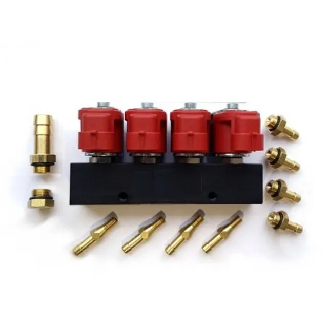 Injectors Rail For Valtek 3ом Газовые Форсунки На 4 Цилиндра | Lazada PH